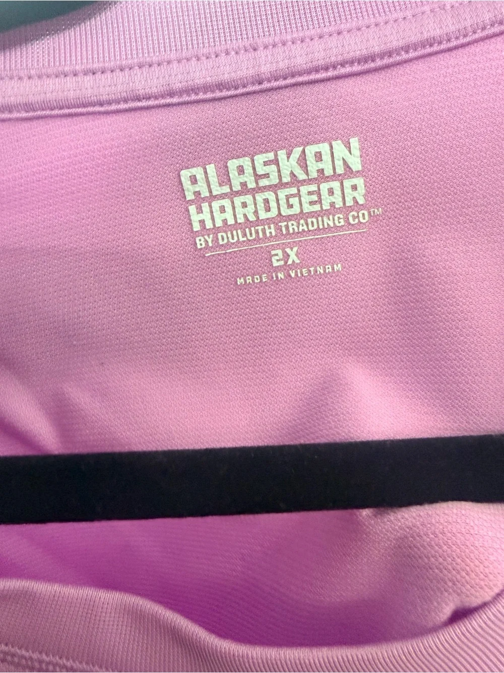 Duluth Trading Co | Tops | Duluth Trading Co Pink Alaskan Hardgear ...